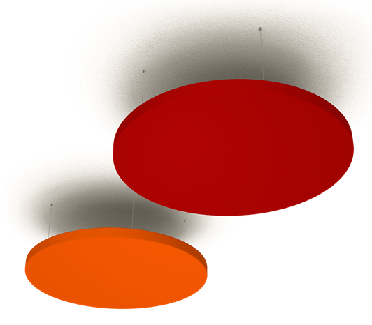 Acusorb® Tessuto Circular Raft - Horizontally Suspended, Fabric Covere ...